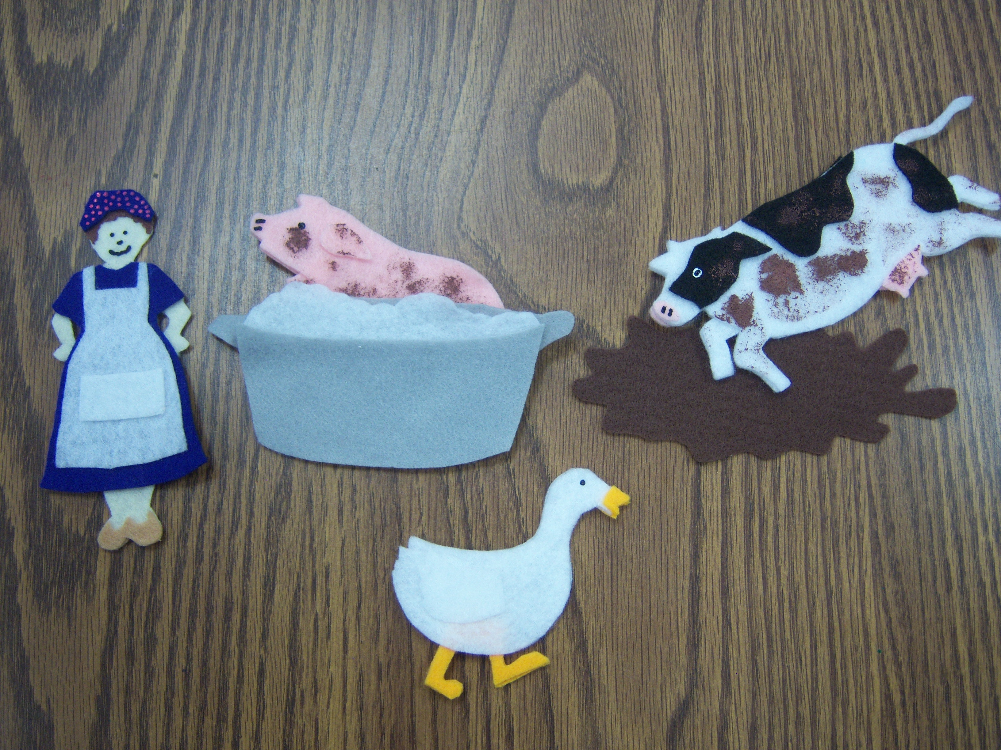 Flannel Friday: Mrs. Wishy-Washy – storytime katie