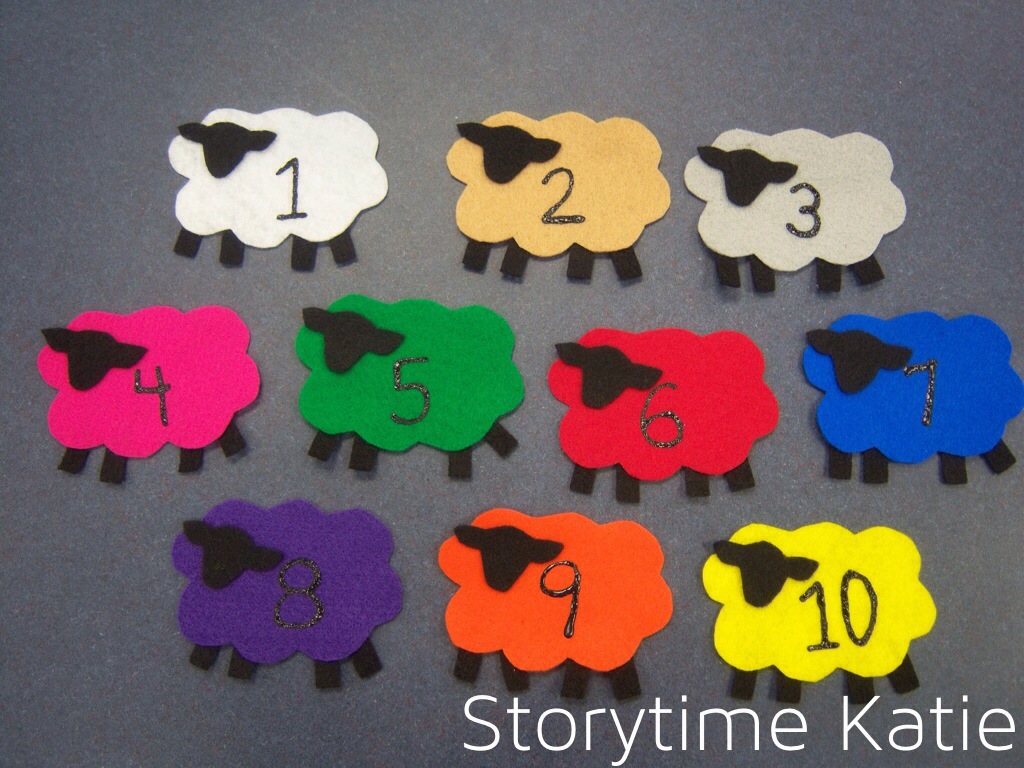 Flannel Friday: Counting Sheep! – storytime katie