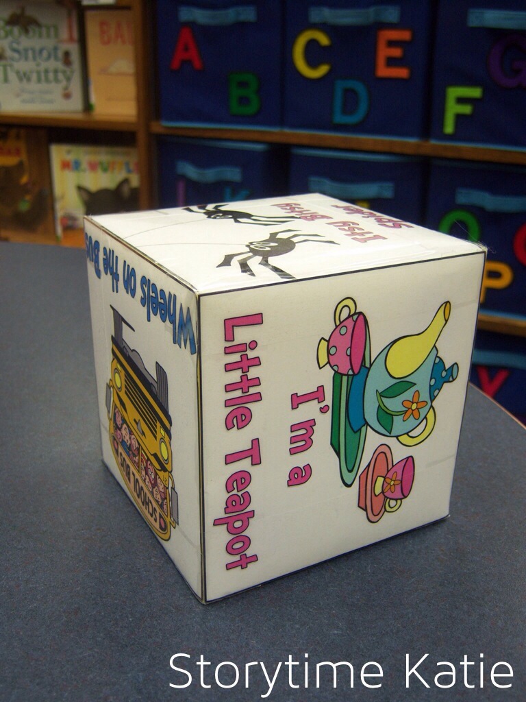 Flannel Friday: Song Cube – storytime katie